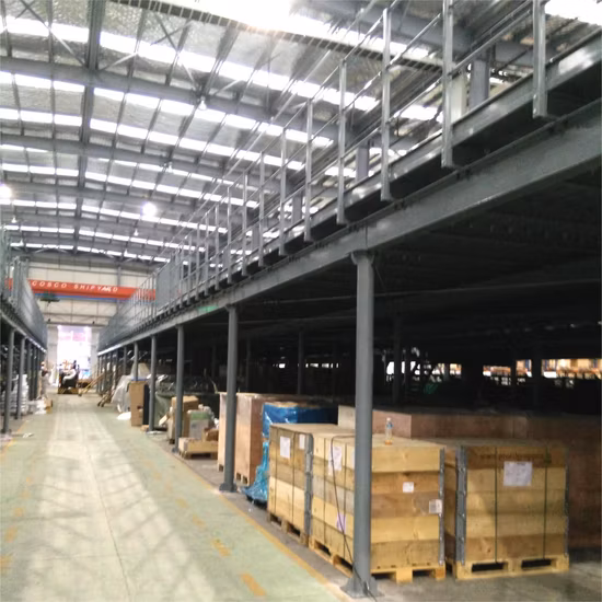 Double Layer Mezzanine Storage Warehouse Racking | Flower Garden Co.,Ltd